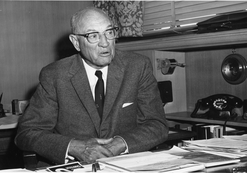 Thomas Veatch in His Office | Harry S. Truman