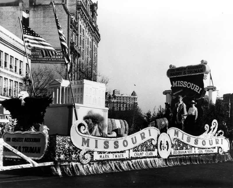 Inaugural float from the State of Missouri | Harry S. Truman