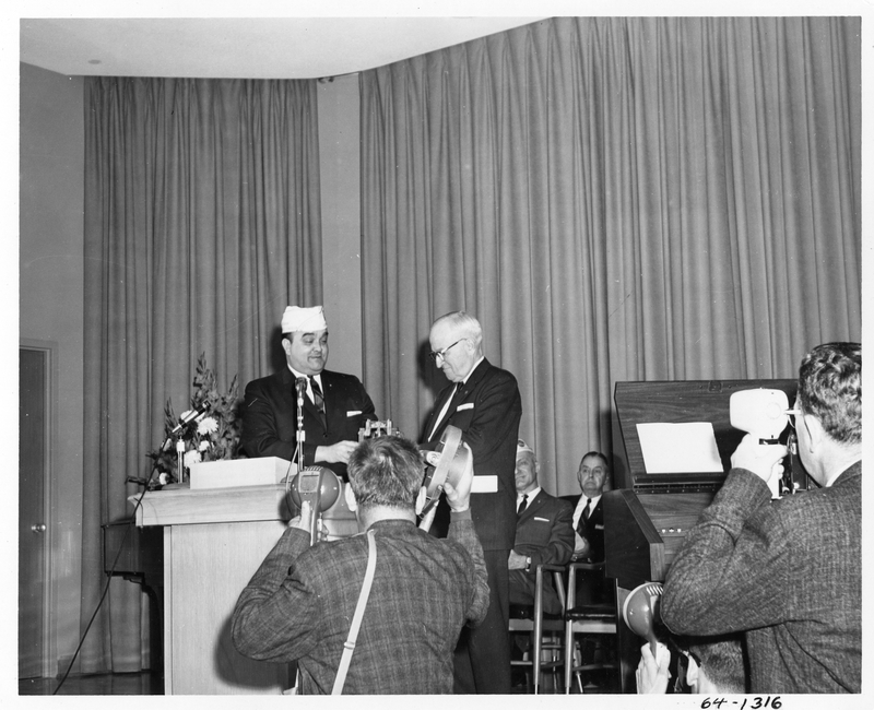 Former President Harry S. Truman Receives Liberty Bell | Harry S. Truman