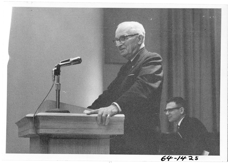 Former President Harry S. Truman Giving a Speech | Harry S. Truman