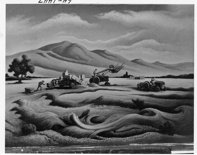 Painting of a Field By Thomas Hart Benton | Harry S. Truman