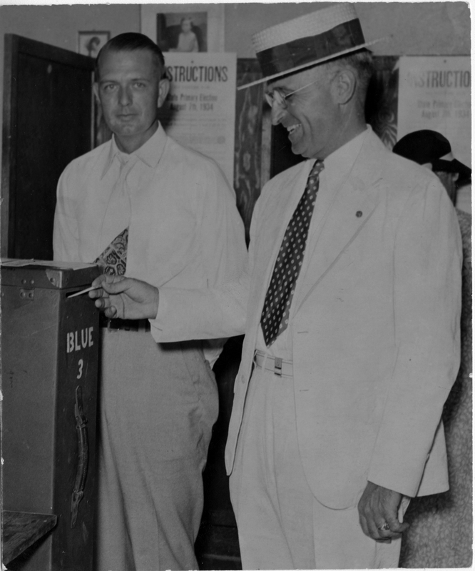 Judge Harry S. Truman Votes | Harry S. Truman