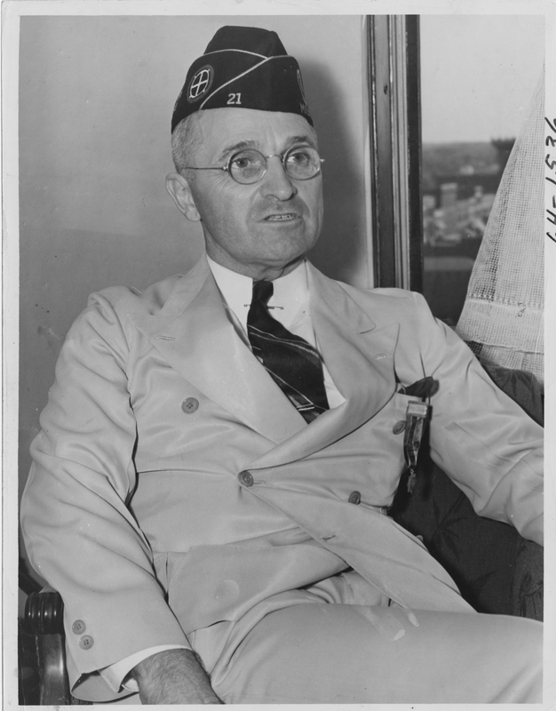 Senator Harry S. Truman Sitting | Harry S. Truman