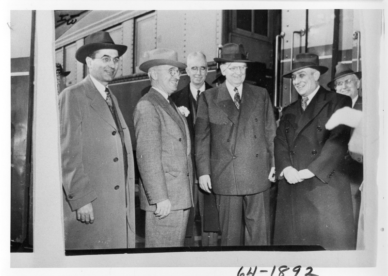 Harry S. Truman at Train Station | Harry S. Truman