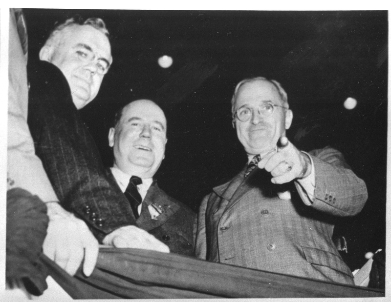 Senator Harry S. Truman and Others at the Democratic National ...