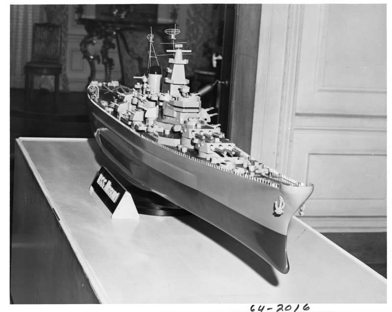 Model of the USS Missouri | Harry S. Truman