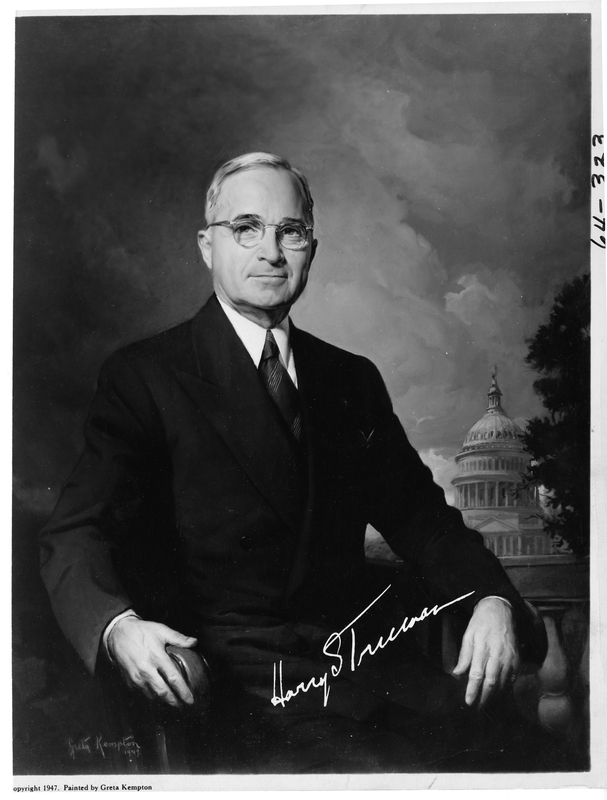 Copy of Painting By Greta Kempton | Harry S. Truman
