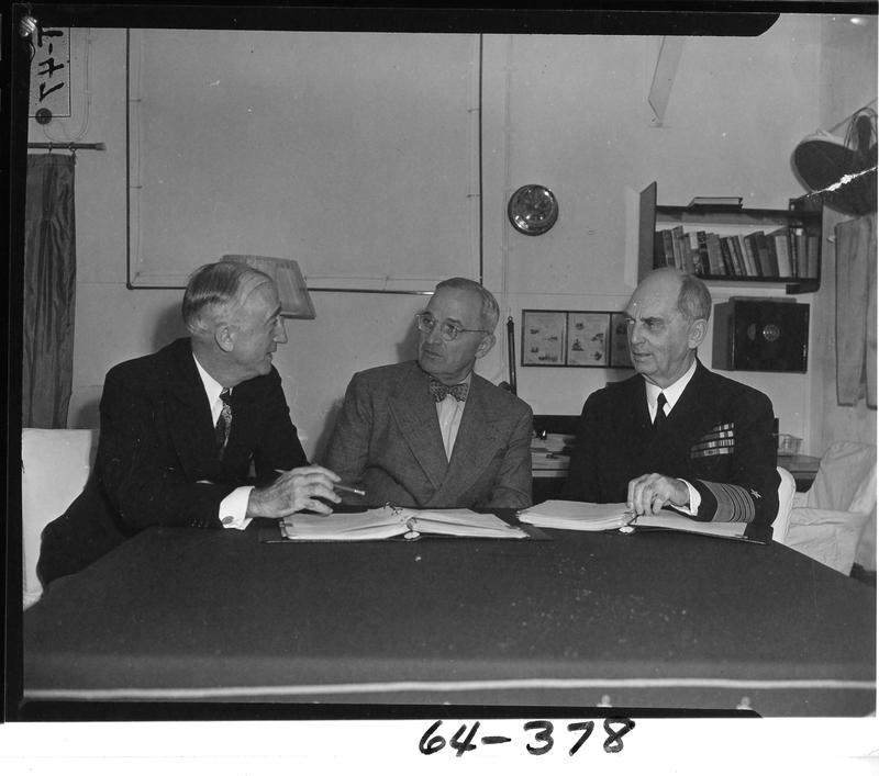 President Harry S. Truman Aboard the USS Augusta | Harry S. Truman