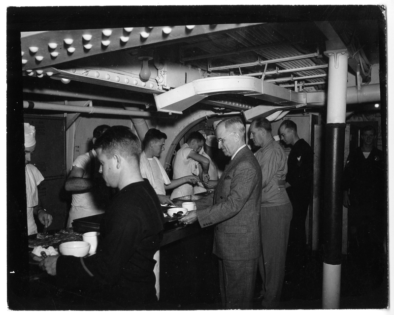 President Harry S. Truman Answers Mess Call | Harry S. Truman