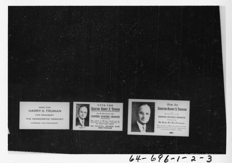 Campaign Cards | Harry S. Truman