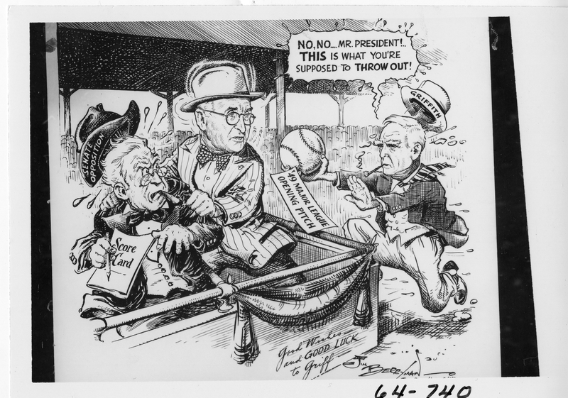 Political Cartoon by Jim Berryman | Harry S. Truman