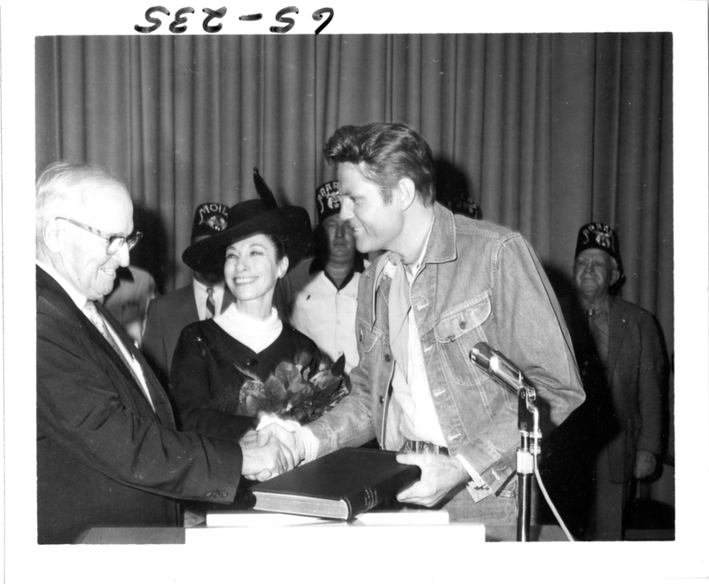 Former President Harry S. Truman with Jack Lord and Others | Harry S ...