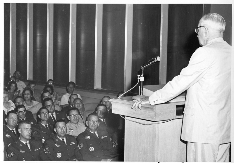 Harry S. Truman Speaks to Audience at Harry S. Truman Library | Harry S ...
