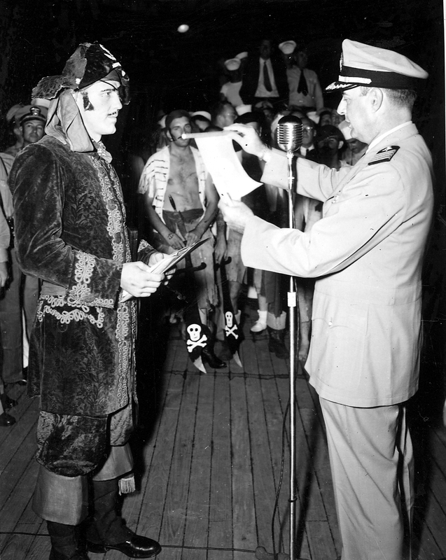 Captain Dennison aboard the USS Missouri | Harry S. Truman