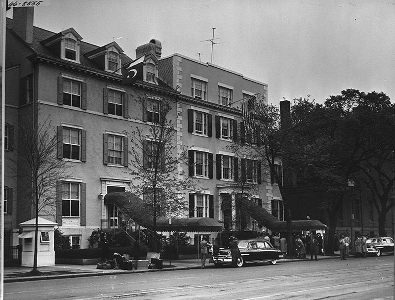 Prime Minister Ali Khan's arrival at Blair House | Harry S. Truman
