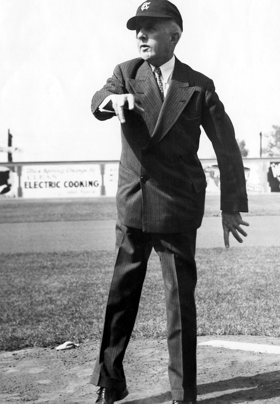 Bryce B. Smith, in baseball cap | Harry S. Truman