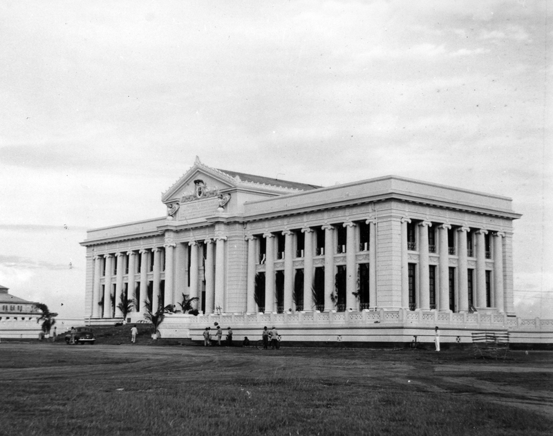Reconstructed Provincial Capitol In the Philippines | Harry S. Truman