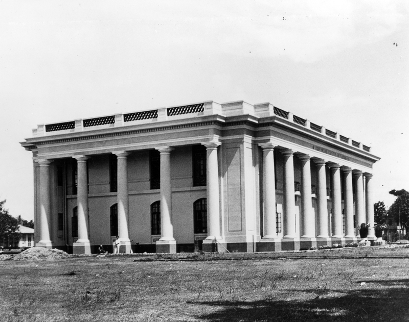 Reconstructed Provincial Capitol In the Philippines | Harry S. Truman
