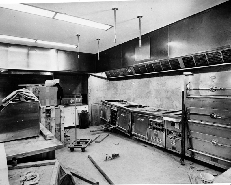 Kitchen at White House during renovation | Harry S. Truman