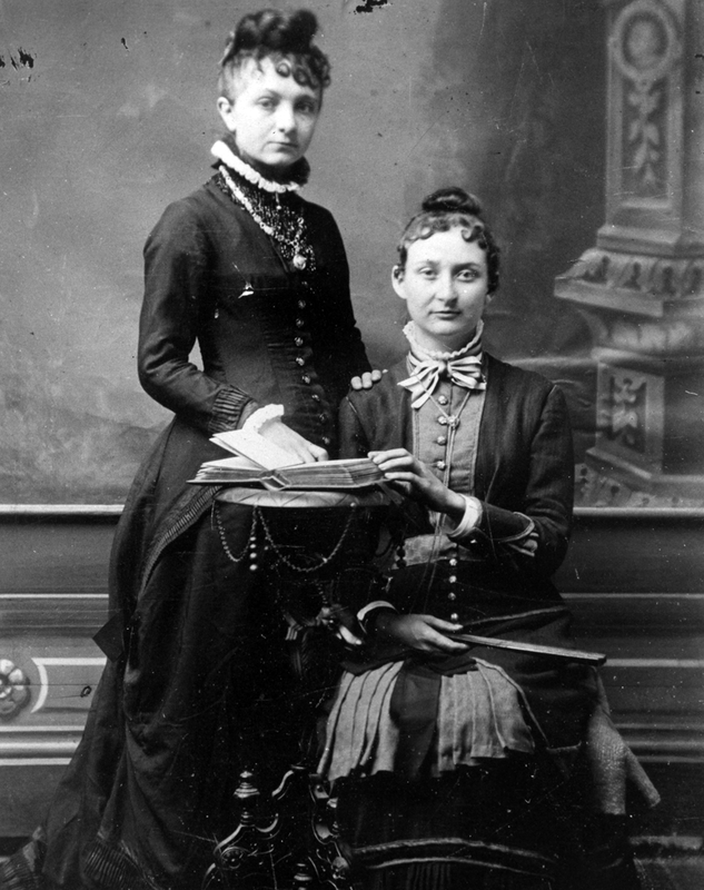 Two women who are unidentified ancestors of President Truman | Harry S ...