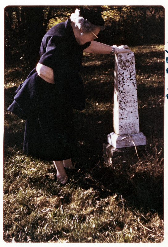 Mary Ethel Noland at Gravesite | Harry S. Truman