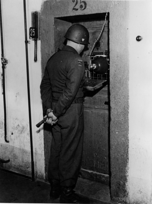 A guard at every cell, during the Nuremberg Trials | Harry S. Truman