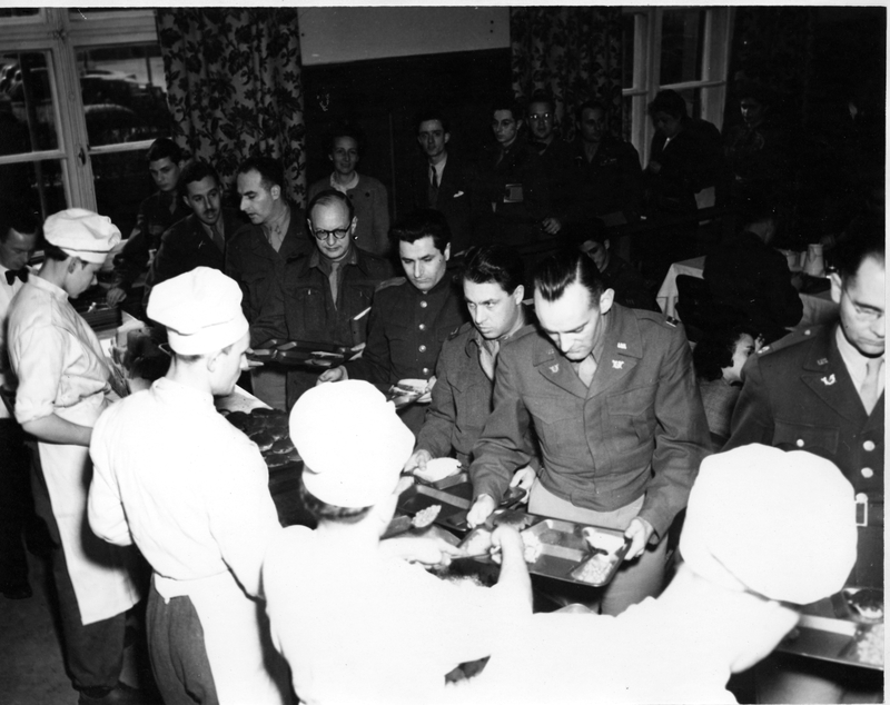 The cafeteria at the Nuremberg War Crimes Trials | Harry S. Truman