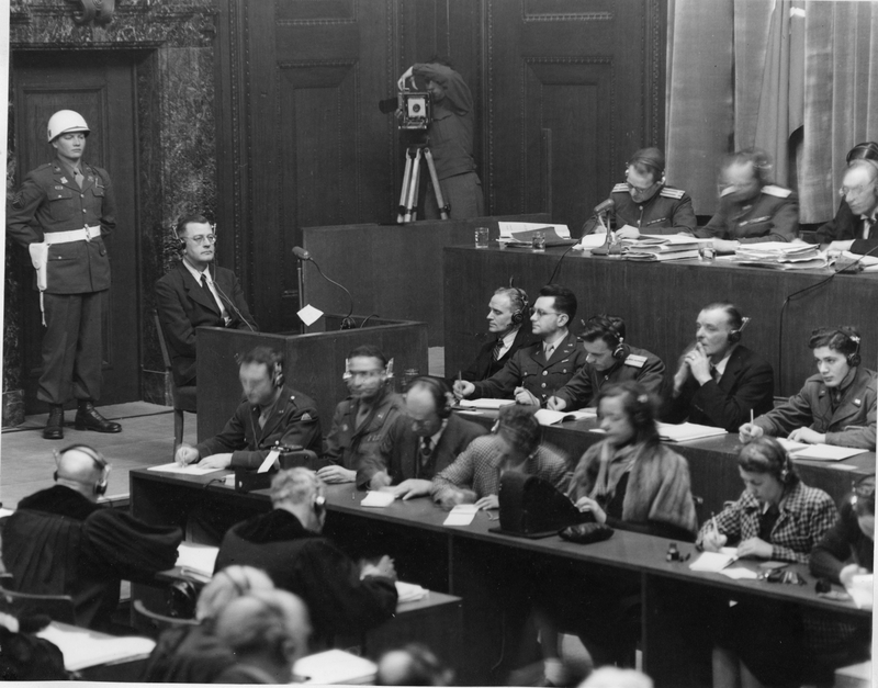 A witness at the Nuremberg War Crimes Trials | Harry S. Truman