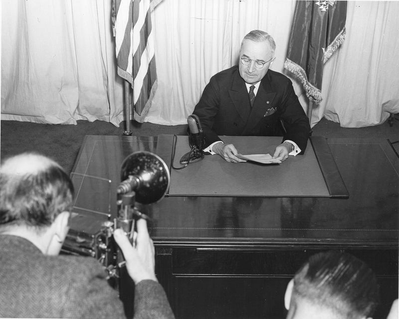 Truman announcing end of World War II | Harry S. Truman