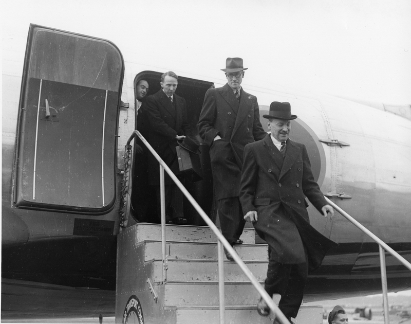 Attlee arriving in Washington | Harry S. Truman