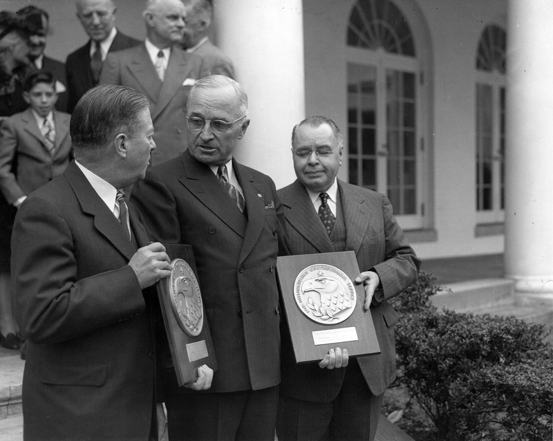 Truman presenting awards | Harry S. Truman