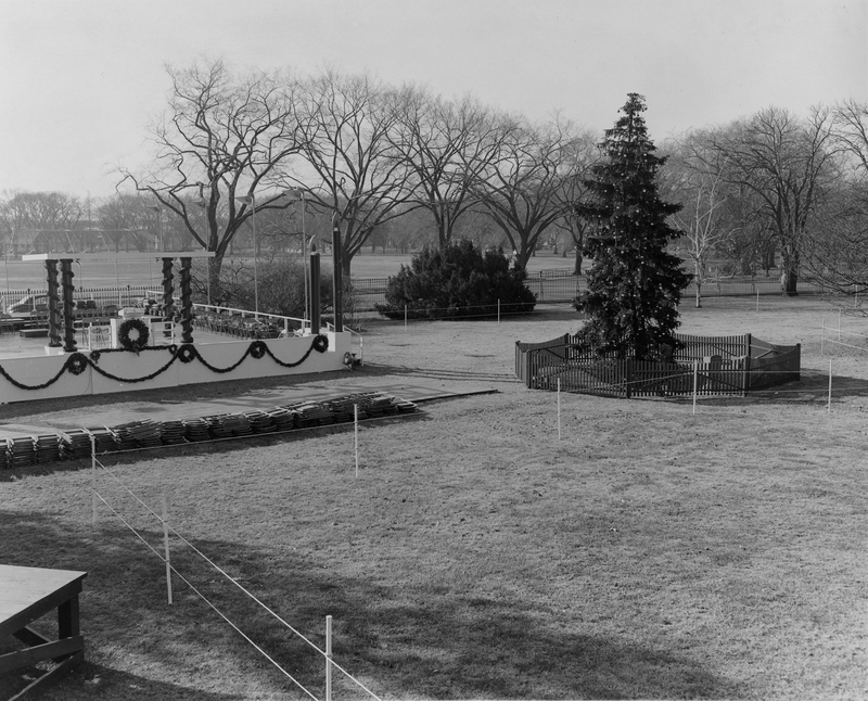 The White House Christmas Tree Ceremony 1947 Harry S Truman the-white-house-christmas-tree-ceremony-1947-harry-s-truman