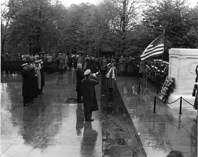 President Harry S. Truman at Arlington National Cemetery | Harry S. Truman