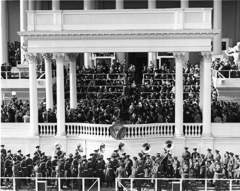 Stand at 1949 Inauguration of President Truman | Harry S. Truman