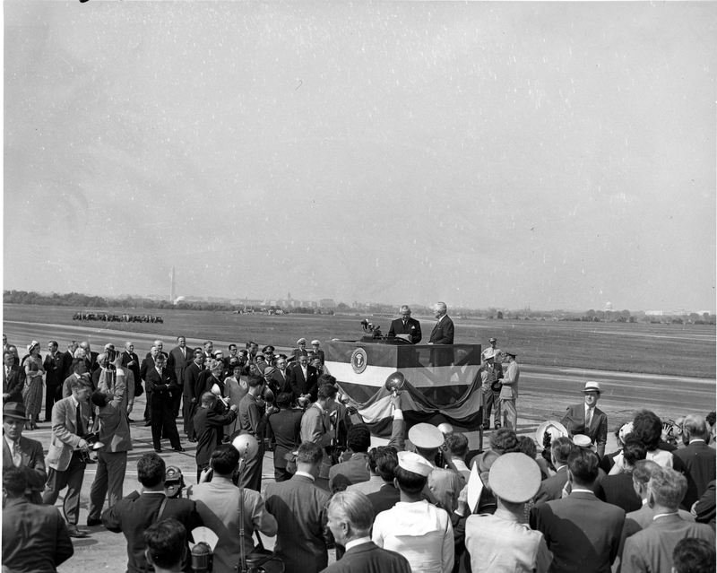 Truman and Dutra Giving Speech | Harry S. Truman