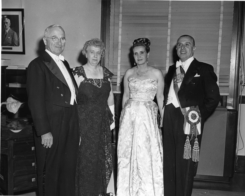 President and Mrs. Truman With the Chilean President and Wife | Harry S ...