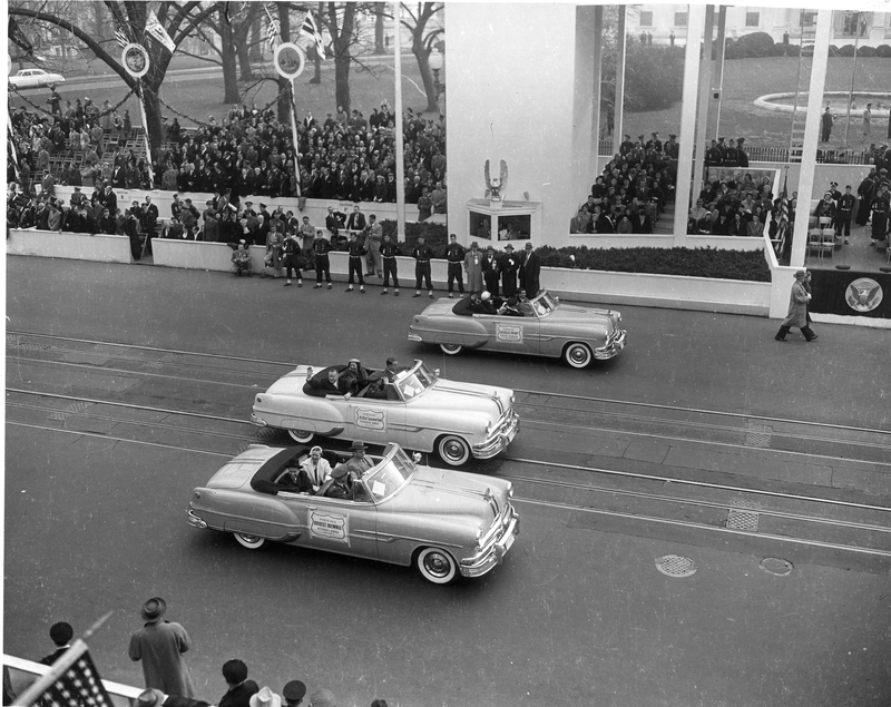 Dignitaries in the Inaugural Parade of Dwight D. Eisenhower | Harry S ...