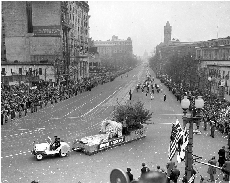 North Carolina Float in Inaugural Parade | Harry S. Truman