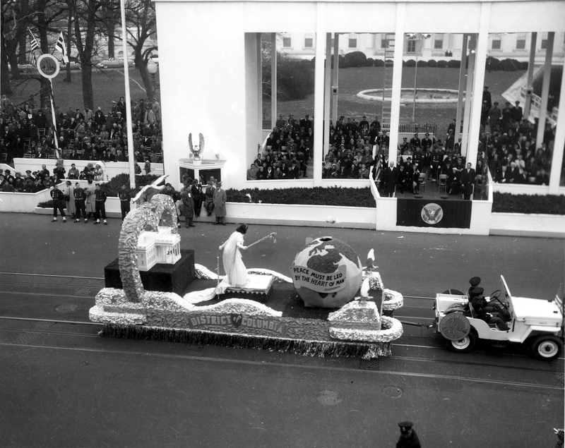 Washington, D.C. Float in Presidential Inaugural Parade | Harry S. Truman