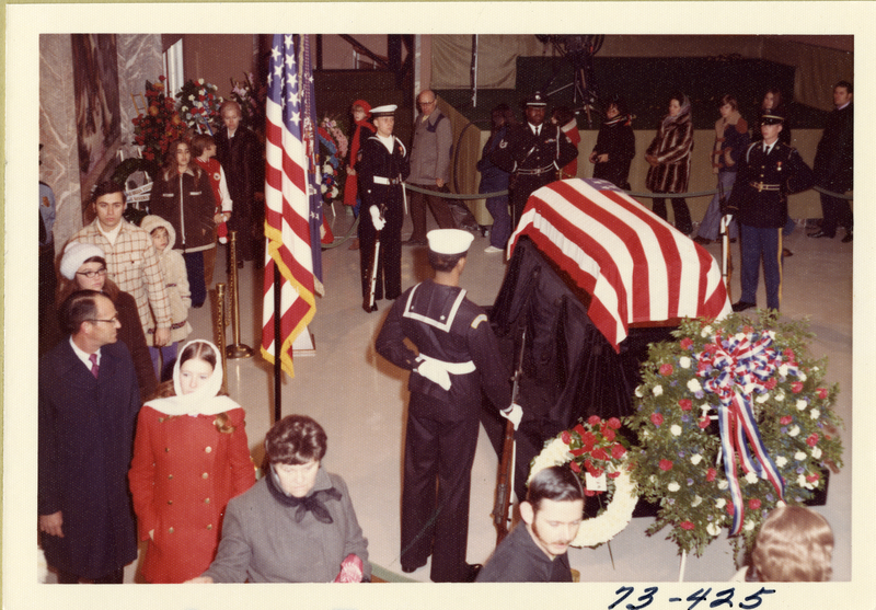 Mourners View the Casket of Former President Harry S. Truman | Harry S ...