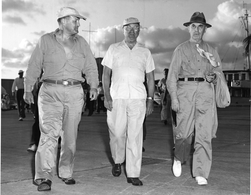 Truman with Military Aides | Harry S. Truman