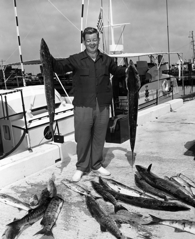 Joseph Feeney with Fish | Harry S. Truman