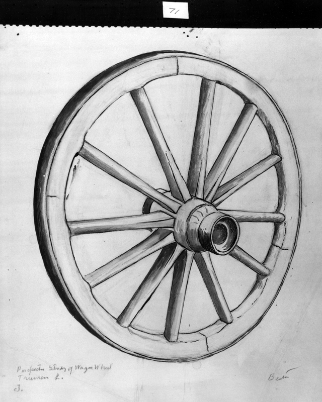 Wagon Wheel Sketch