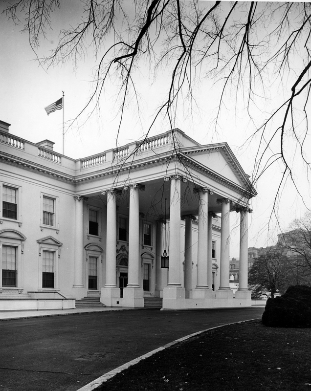 View of the North Entrance of the White House | Harry S. Truman