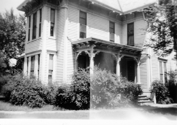 Sun Streaked Snapshot of Front of Truman Home | Harry S. Truman