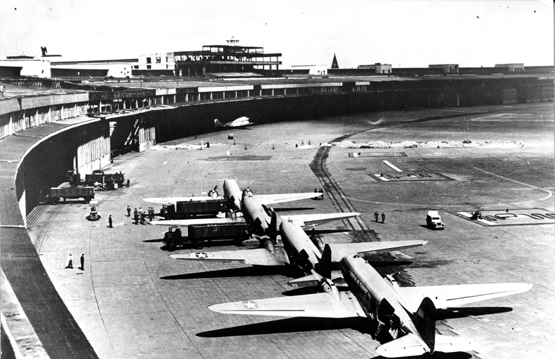Berlin Airlift planes at Templehof Airport | Harry S. Truman