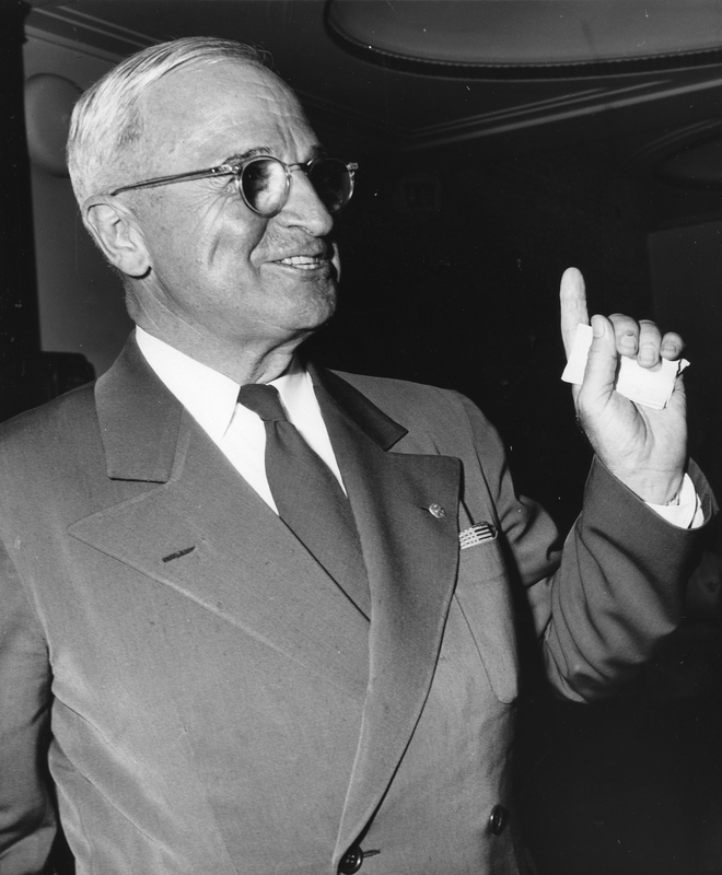 Truman Smiling In New York City | Harry S. Truman