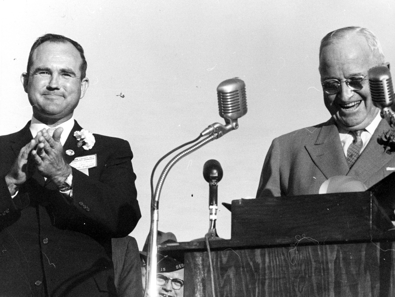 Governor John Patterson and Former President Truman at Democratic Party ...