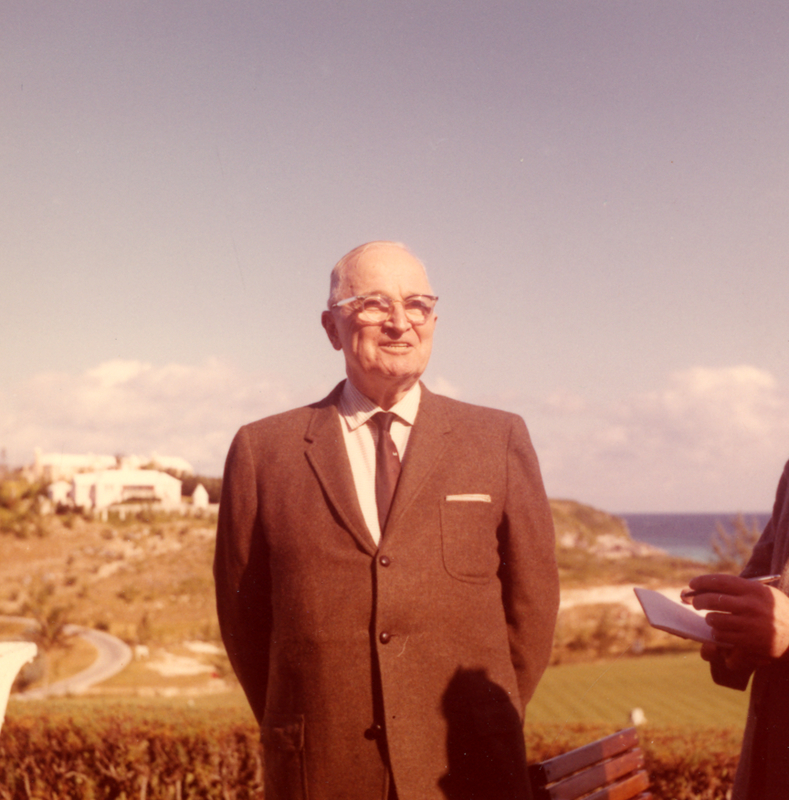 Color Snapshot of Former President Truman in Bermuda | Harry S. Truman