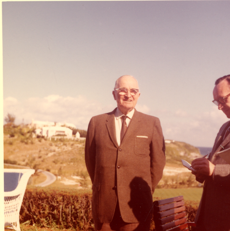 Color Snapshot of Former President Truman in Bermuda | Harry S. Truman